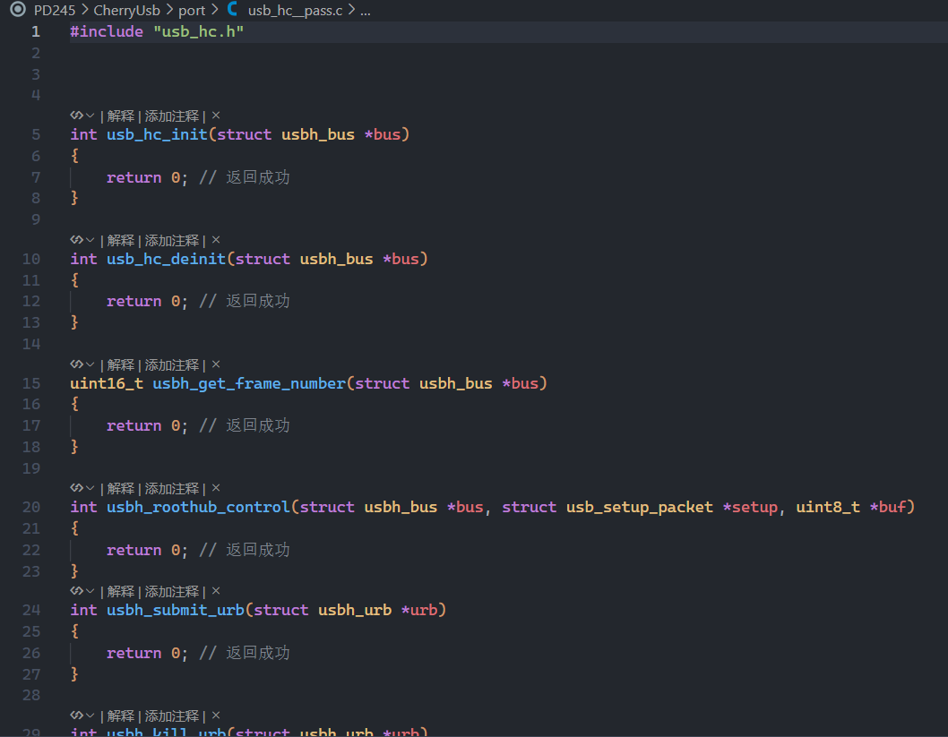 HC32F460移植CherryUSB实现双CDC - 哔哩哔哩