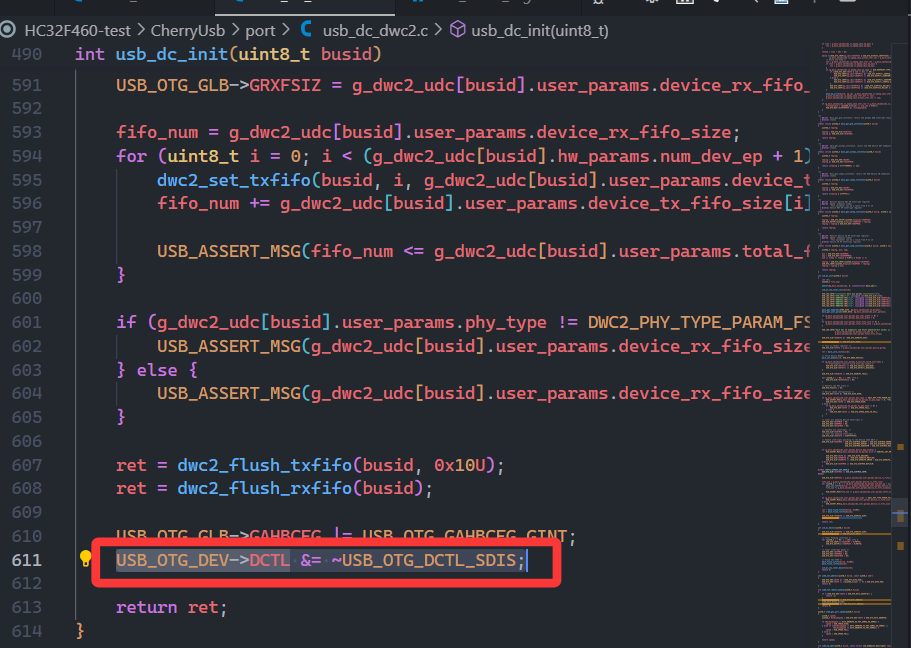 HC32F460移植CherryUSB实现双CDC - 哔哩哔哩